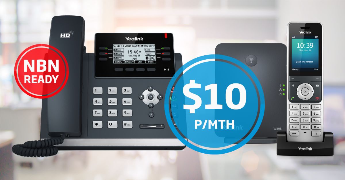 NEW NetPhone. The Complete Business Phone Bundle.